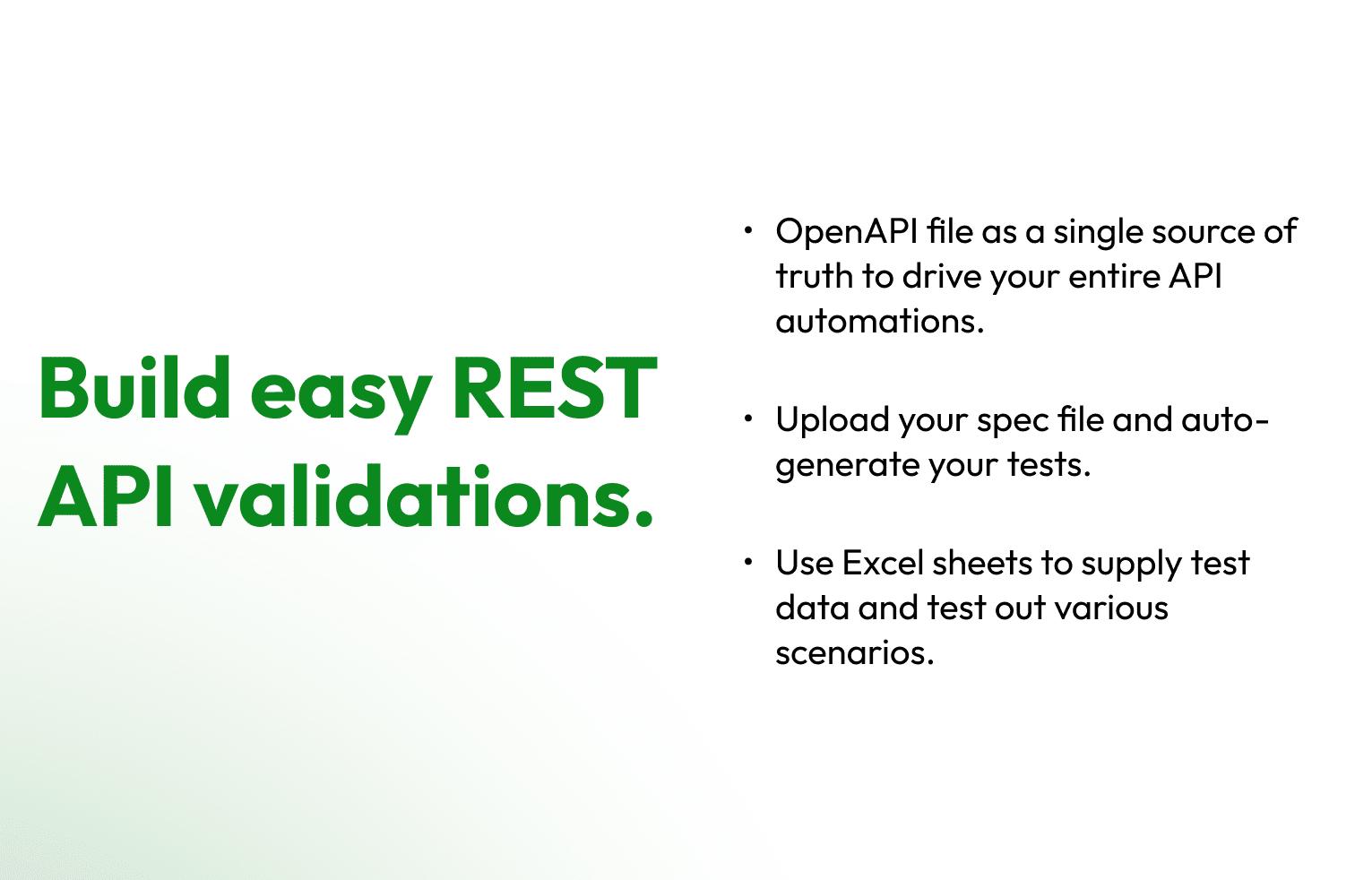 vREST NG - Zero code API test automation solution